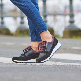 Basket Femme Jolly Noir | Pulse