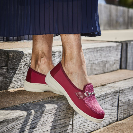 Chaussure thérapeutique Magik D'été-Rouge | Podowell